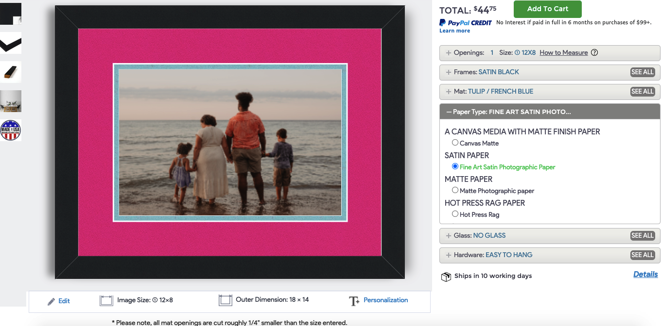 When using our Custom Framing services it is just as important to pick ...