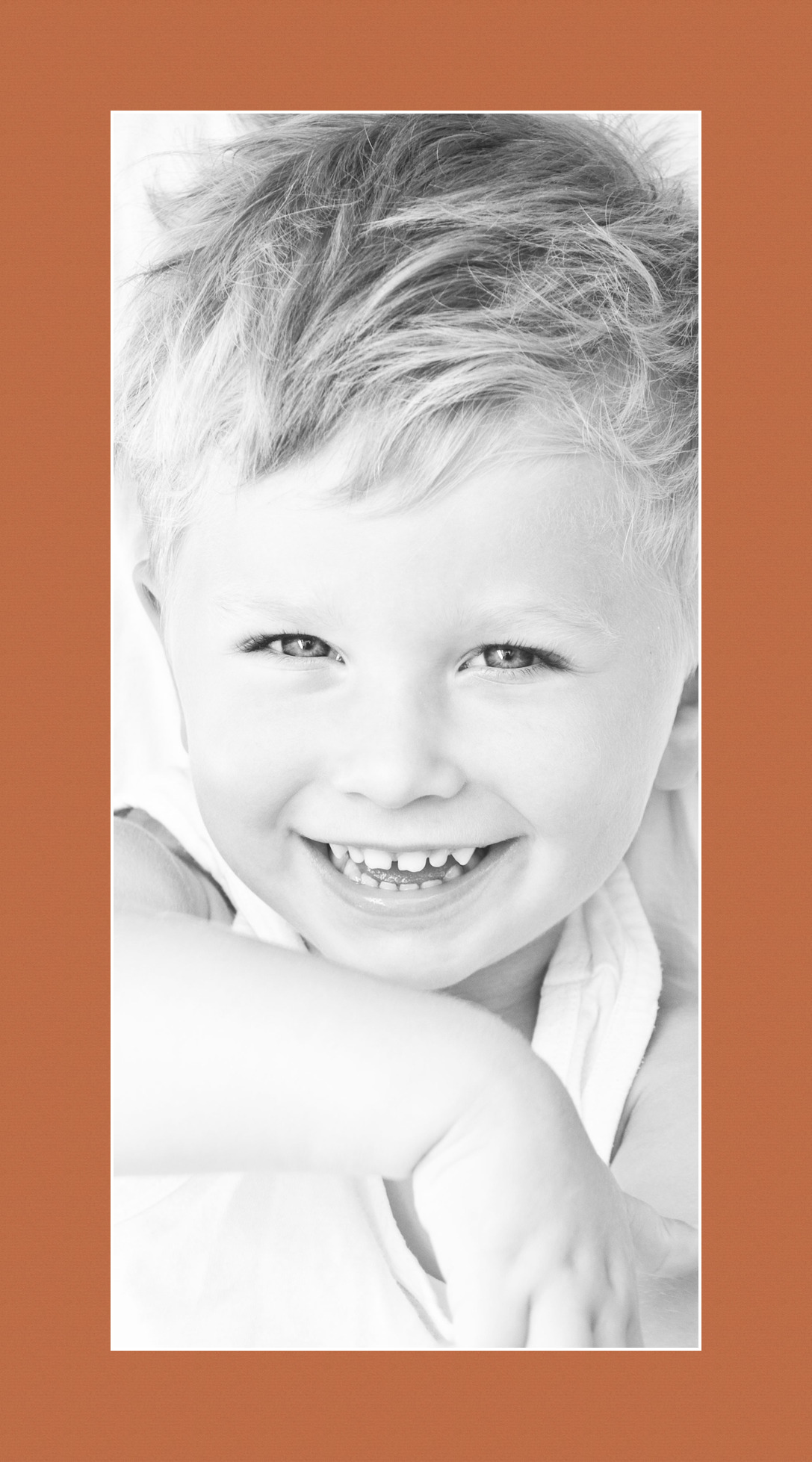 ArtToFrames Custom Red Orange Picture Photo Frame Mat Matting Board SM ...