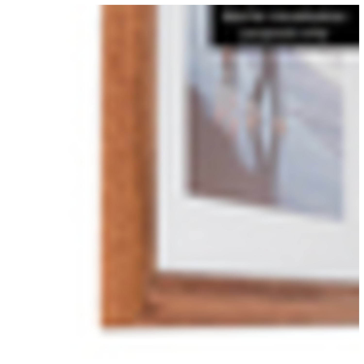 ArtToFrames 24 x 34" Traditional Custom Picture Poster Frame 1.25" Wide ...